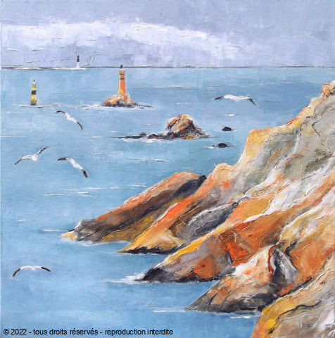 Pointe du Raz 2 - Peinture - Meryl QUIGUER